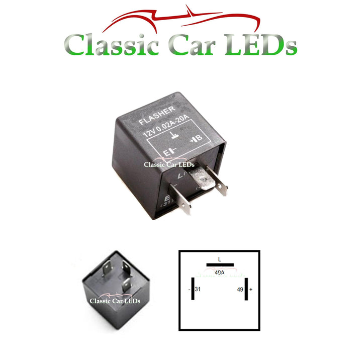 Indicator Relays - Electronic – Classic Car LEDs Ltd