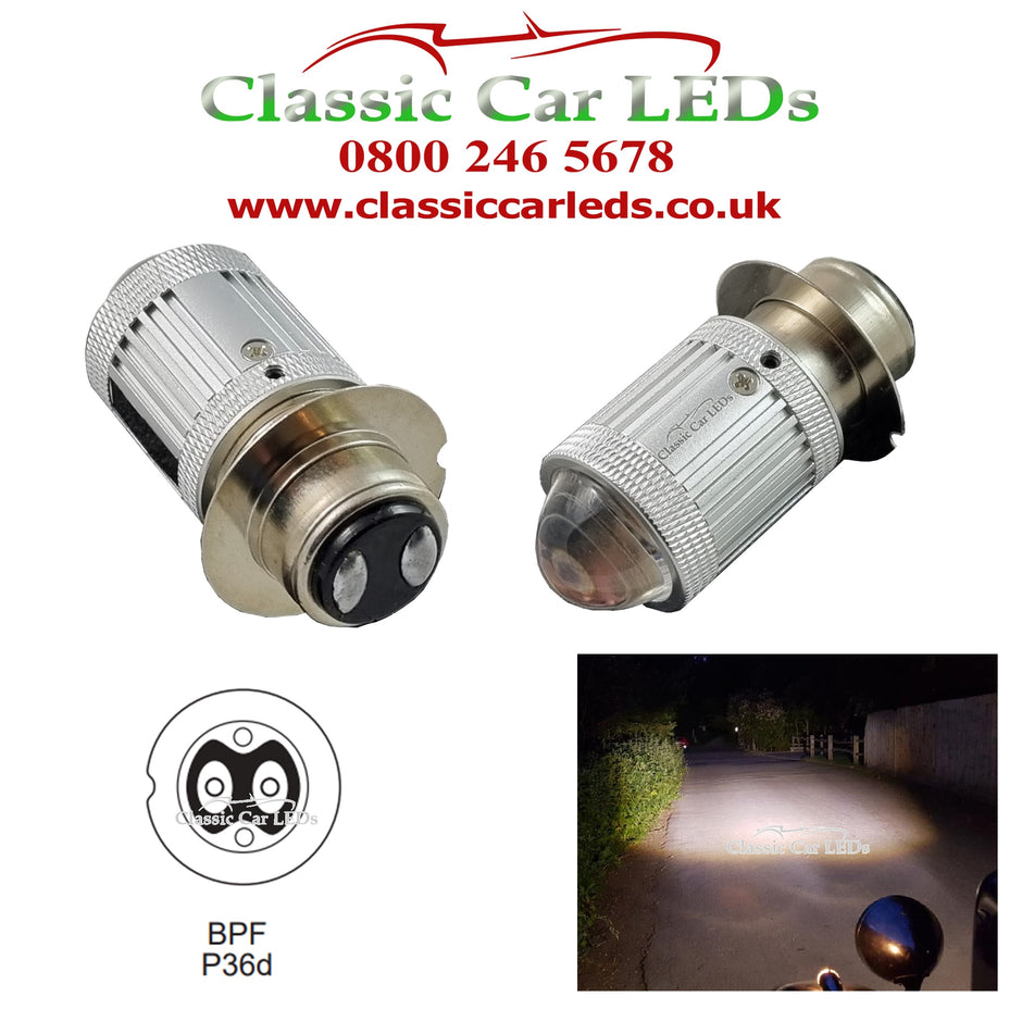 6 Volt LED Bulbs Collection Positive and Negative Earth – Classic Car ...