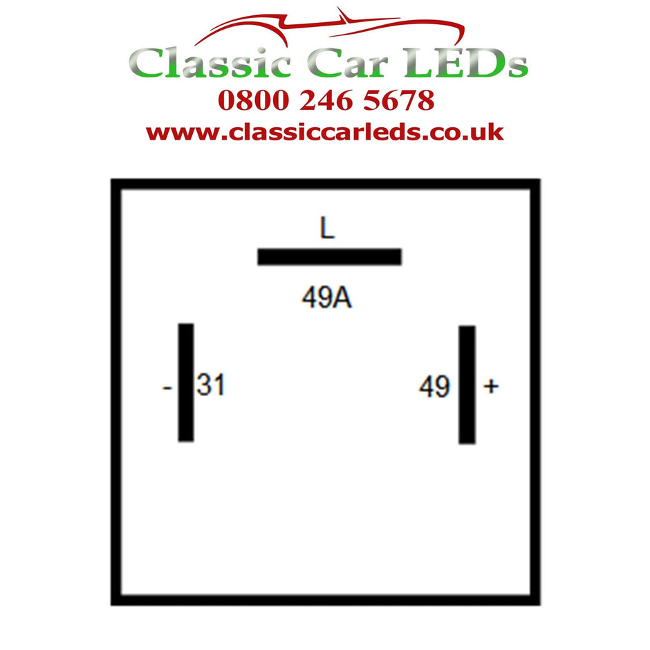 Indicator Relays - Electronic – Classic Car LEDs Ltd